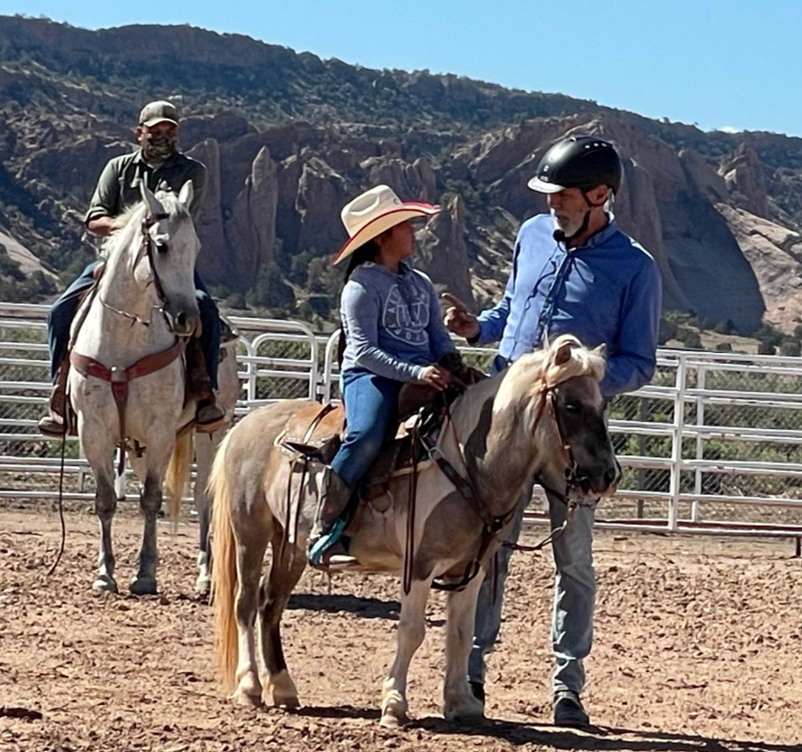 International horse clinician helps tribal ranchers | School of Animal ...